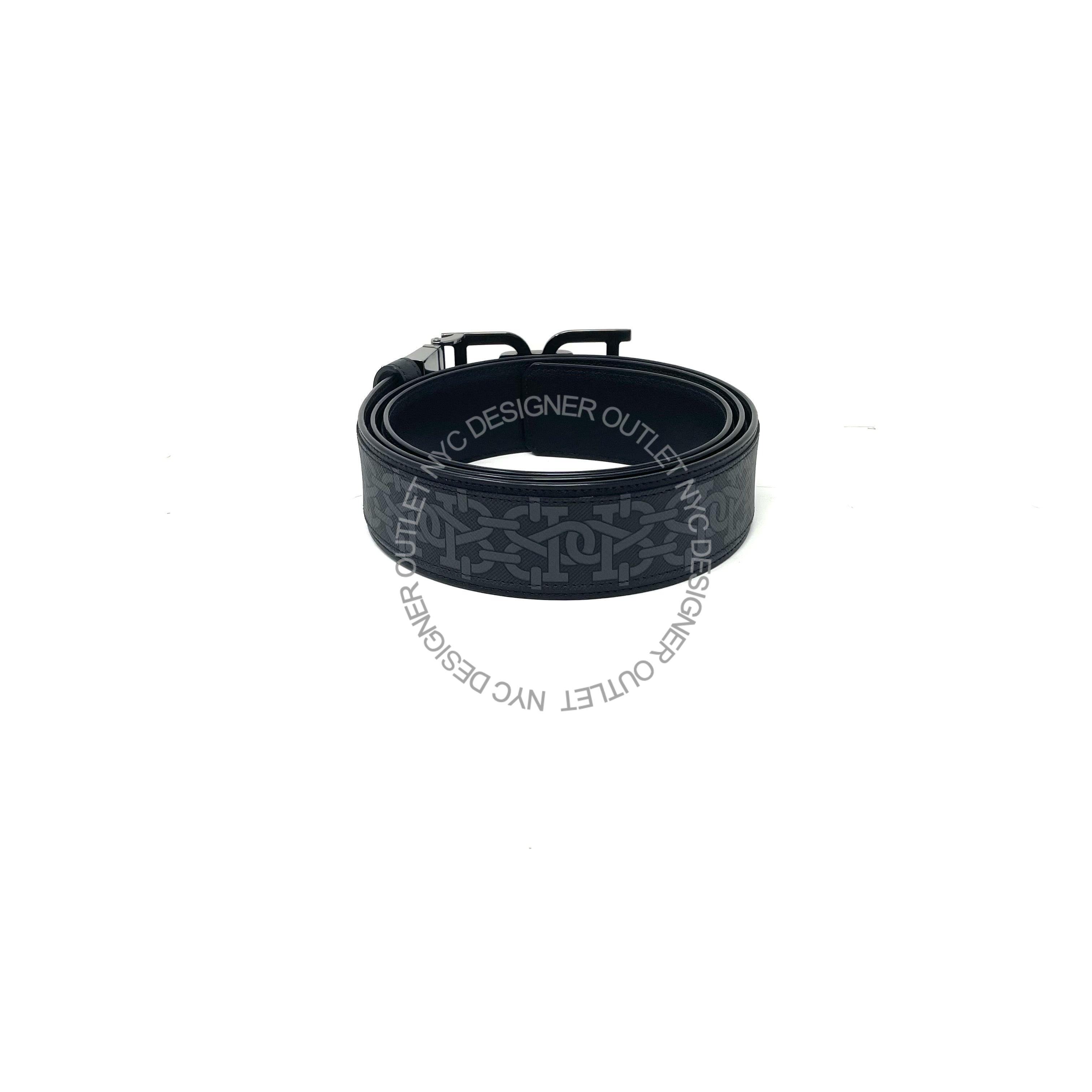 Bally Mens Leather Reversible and Adjustable Belt – NYC Designer Outlet